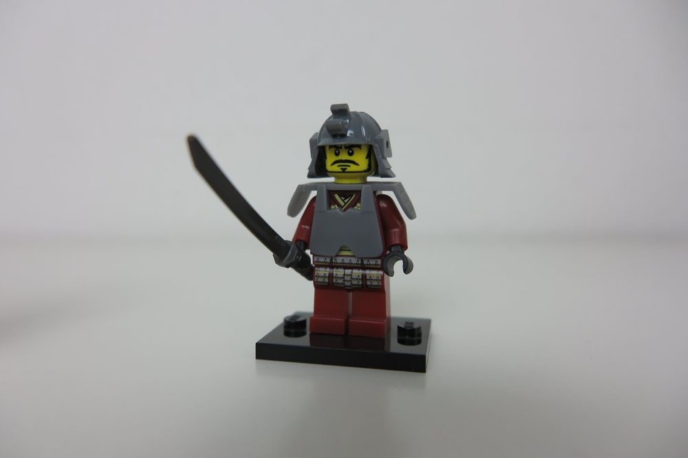 LEGO Minifigur CMF Serie 3 Samurai-Kämpfer (Neu (gemäss Beschreibung ...