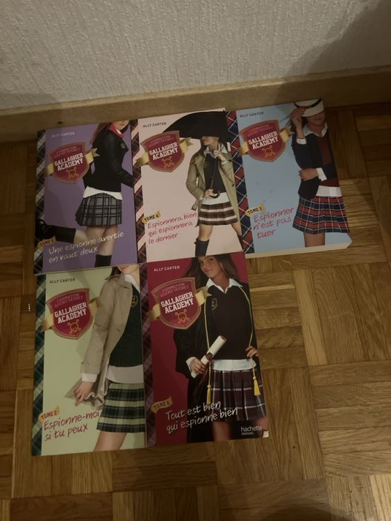 Lot 6 livres Gallagher Academy - Ally Carter parfait état (D'occasion ...
