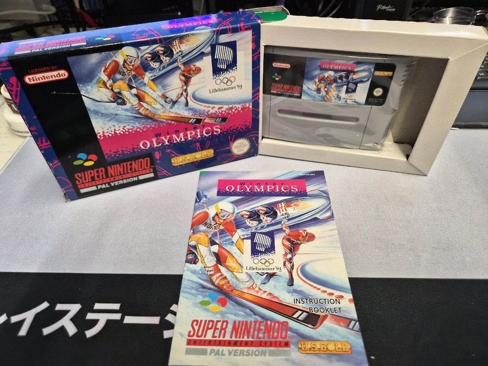 Winter Olympics SNES - Lillehammer 94 - Top Zustand! (Gebraucht) in ...