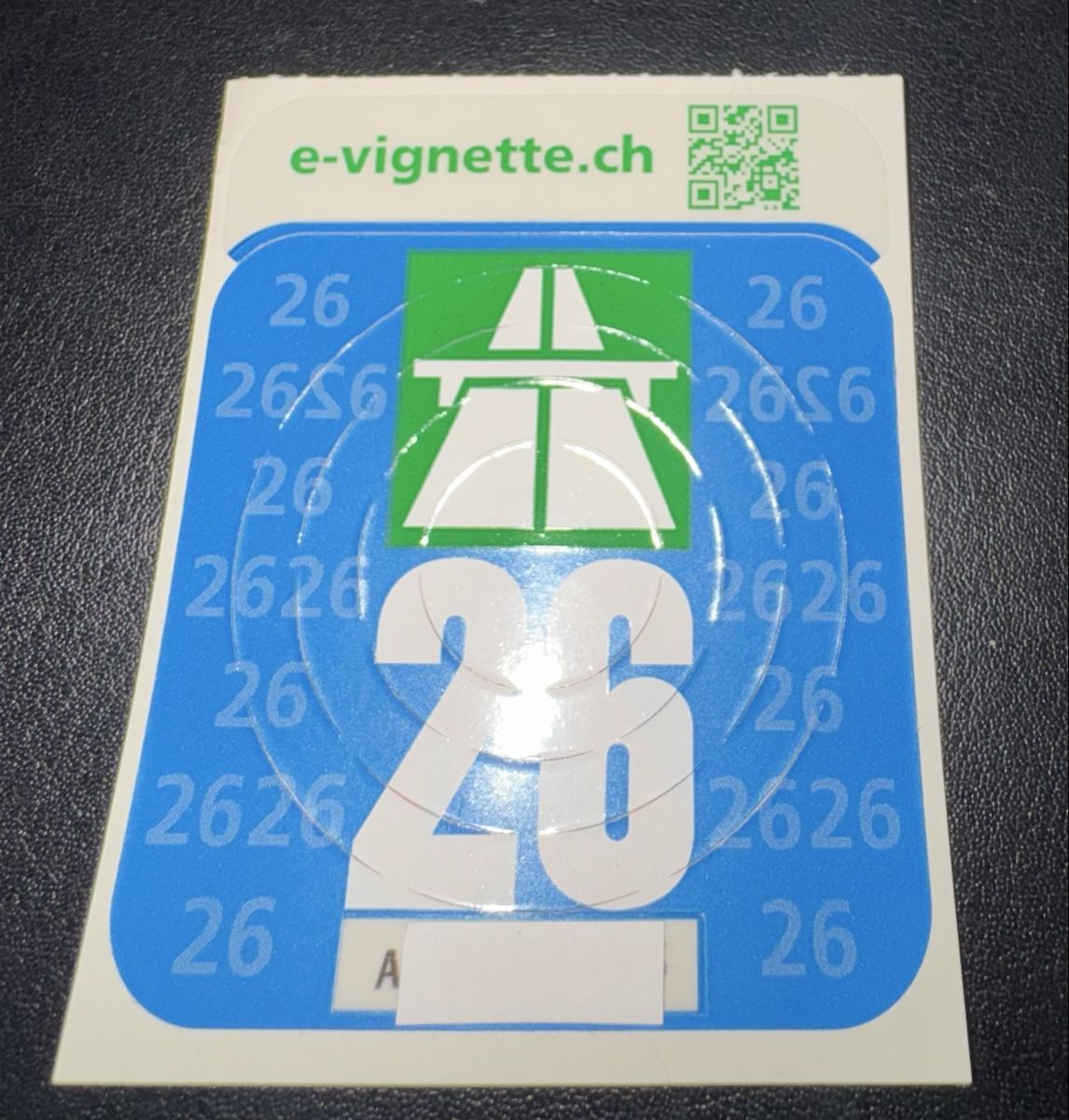 Vignette 2026 Schweiz, Autobahnvignette (Neu und originalverpackt) in ...