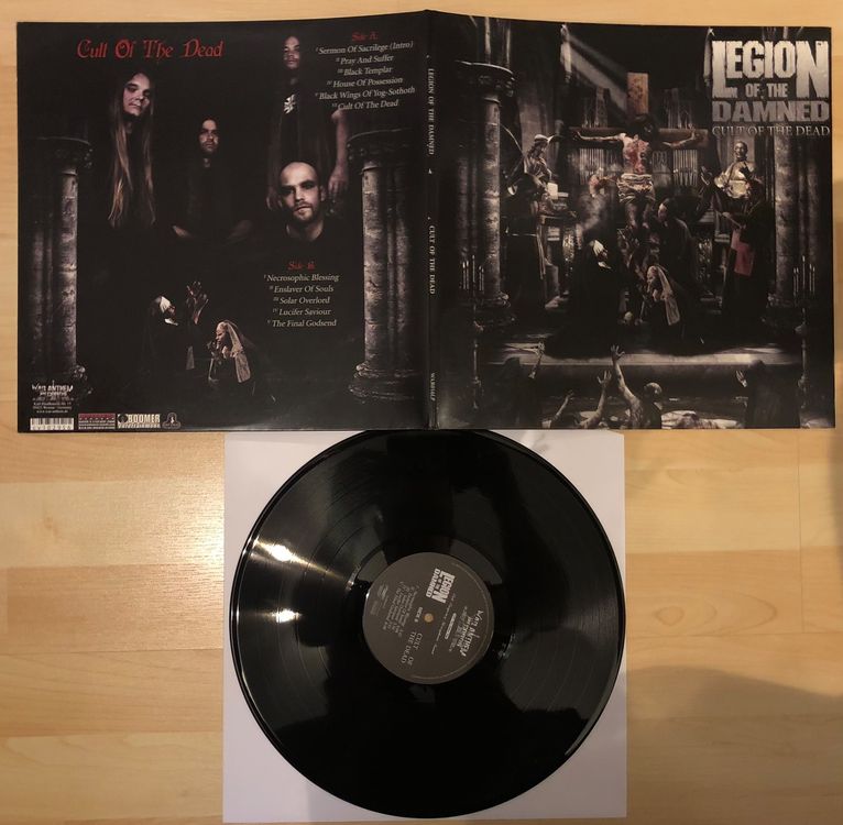 Legion Of The Damned Cult Of The Dead Vinyl Lp RAR | Acheter sur Ricardo