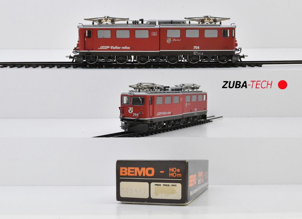 Bemo 1254/2 E-Lok Ge 6/6 II Davos RhB H0m GS Digital OVP (Gebraucht) in St. Gallen für CHF 150 ...