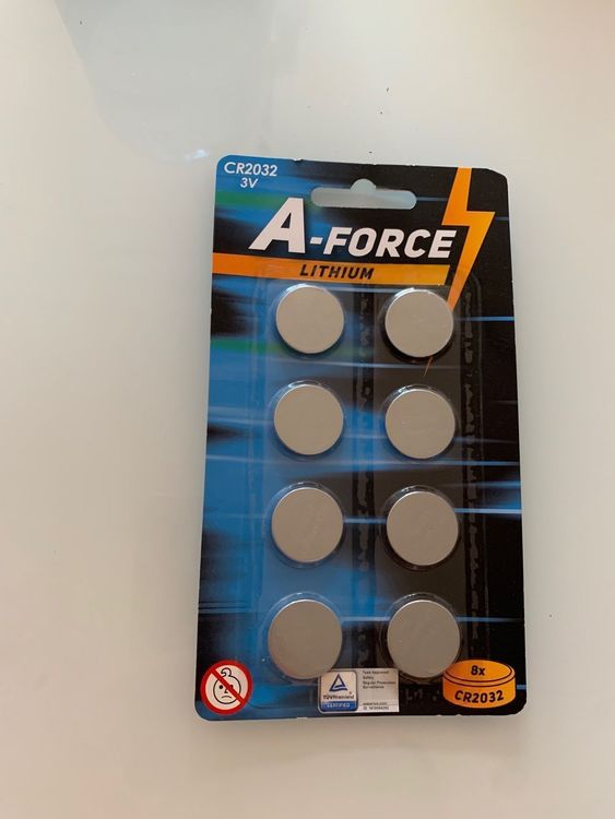 Knopfzellen batterie 8 stk neu Go (Neu und originalverpackt) in ...