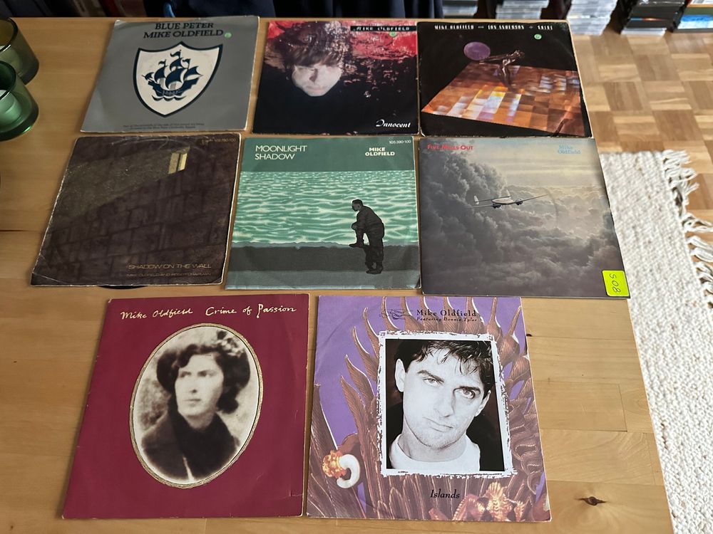 MIKE OLDFIELD BONNIE TYLER JON ANDERSON YES MAGGIE REILLY 7" (Gebraucht ...
