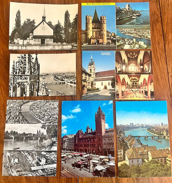 7 Ansichtskarten Basel ungelaufen (Neu (gemäss Beschreibung)) in Basel für CHF 5 – mit Lieferung ...