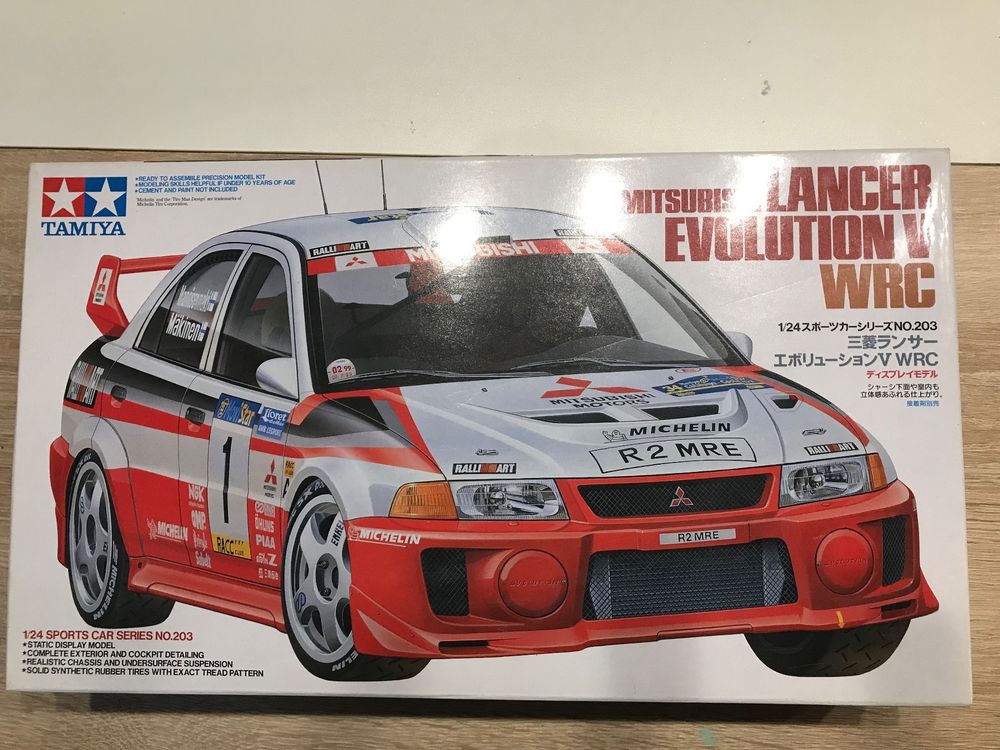 Tamiya, Mitsubishi Lancer Evolution V WRC | Kaufen auf Ricardo