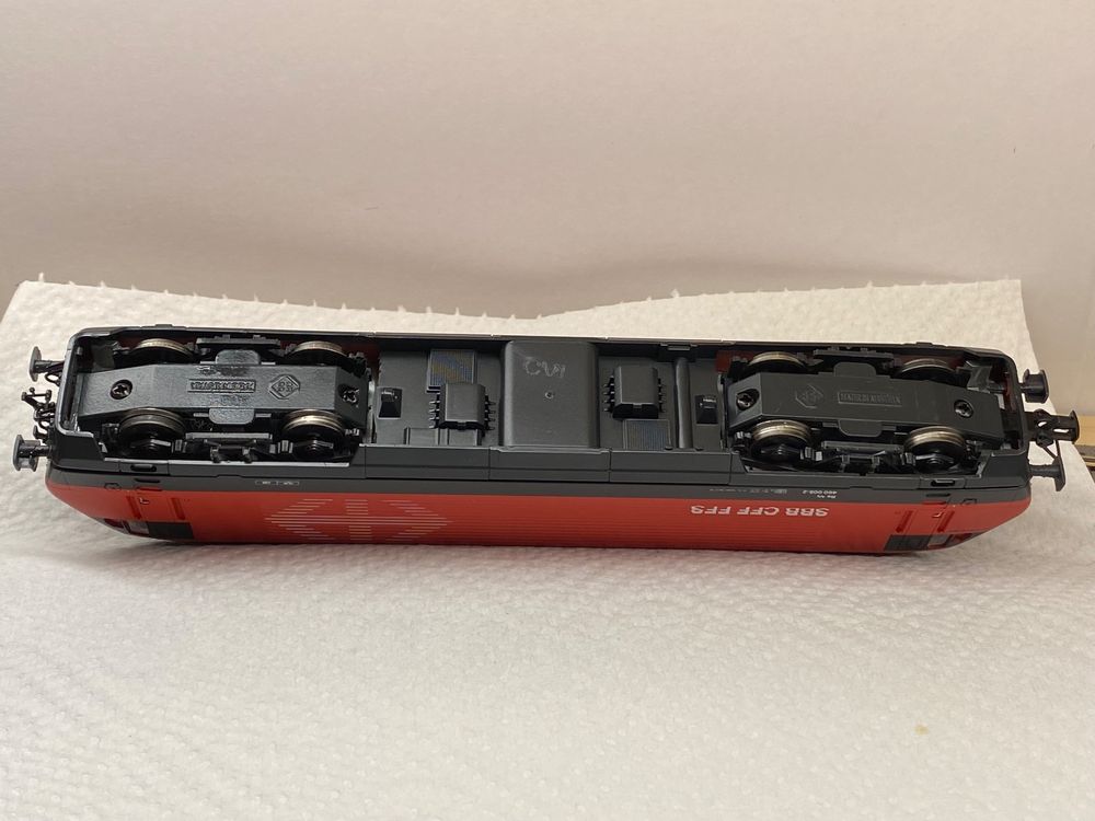 Roco 43655 (H0 GS) SBB Re 460 005-2 rot „Val d’Anniviers“ | Kaufen auf ...