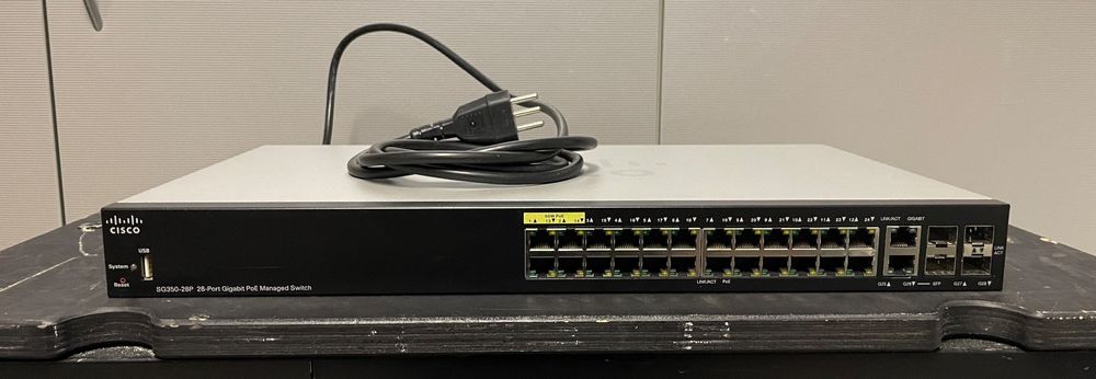 Cisco SG350-28P POE Switch 4/4 (Gebraucht) in Brütten für CHF 200 – mit ...
