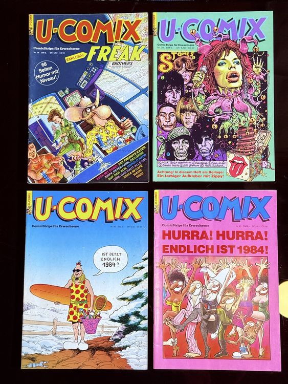U-Comix Freak Brothers Comics Konvolut 4 Peaces (Gebraucht) in Zuerich für CHF 18 – mit ...
