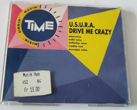 U.S.U.R.A. – Drive Me Crazy (Maxi-CD) (Gebraucht) in Wilen b. Wollerau für CHF 0.3 – mit ...