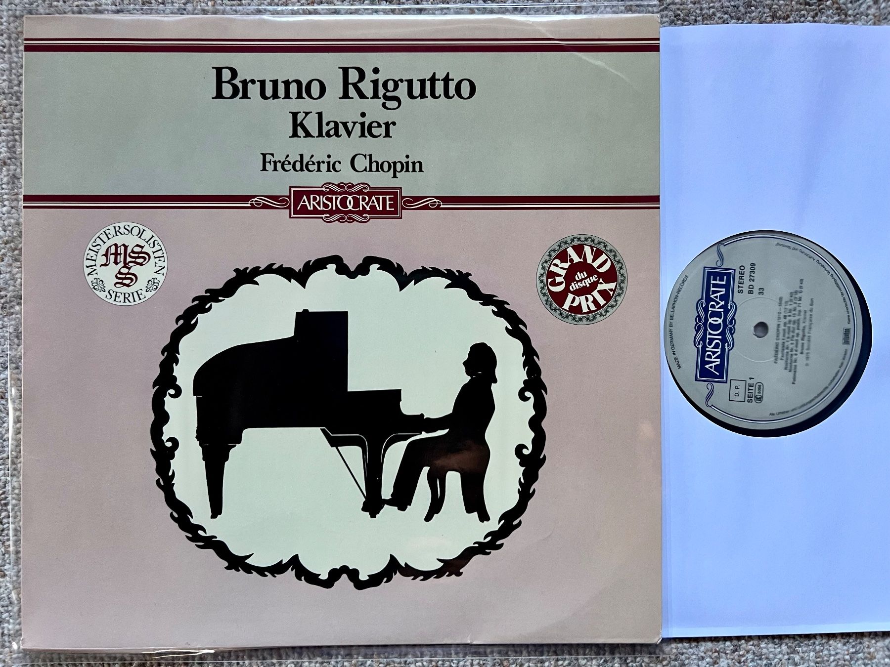 Meistersolisten-Serie Chopin Klavier Bruno Rigutto TOP LP🛀 (Neu (gemäss ...