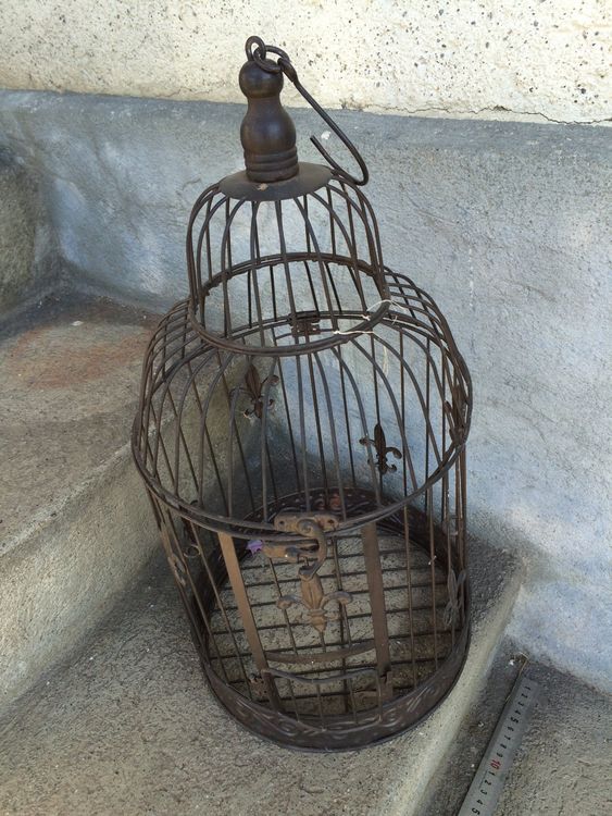 Deko Floristik Vogelkäfig Voliere z.Hängen Dekokäfig Basteln | Kaufen ...