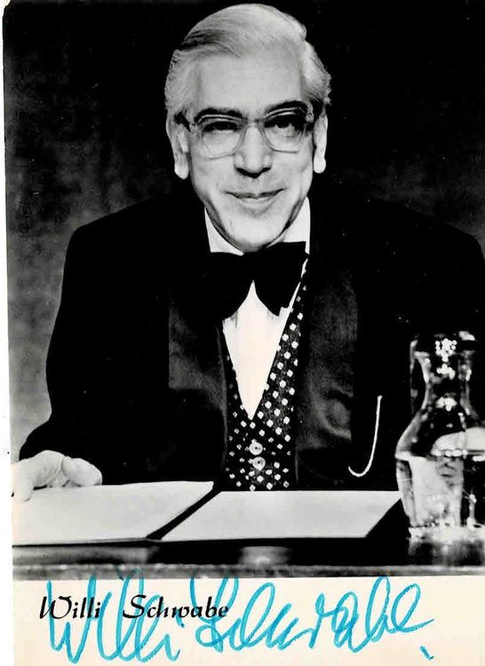 Willi Schwabe orginal Kult gest. | Kaufen auf Ricardo