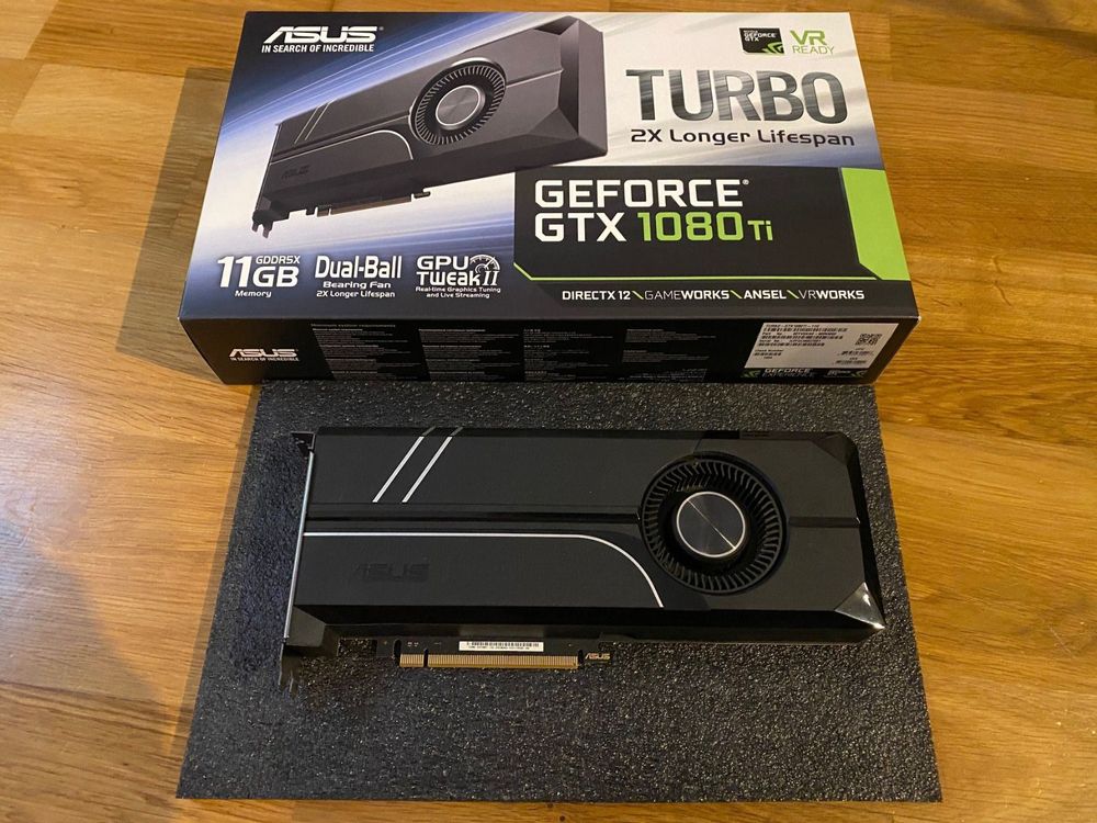 ASUS GeForce GTX 1080 Ti TURBO (11GB) | Kaufen auf Ricardo