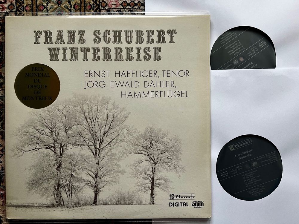 Schubert Winterreise Haefliger Dähler - Swiss 2 LP 🛀 (Gebraucht) in Unterseen für CHF 13.9 – mit ...