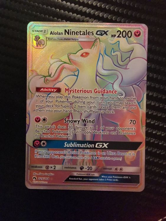 Alolan Ninetales GX EN Lost Thunder (Gebraucht) in Egerkingen für CHF 35 – mit Lieferung auf ...