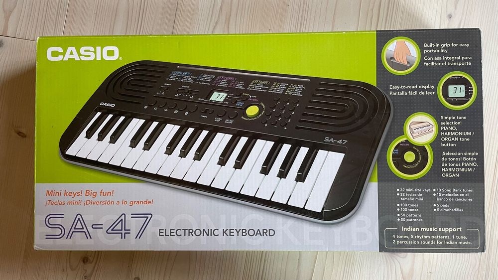 Keyboard Casio SA-47 (Gebraucht) in Biberist für CHF 10 – mit Lieferung ...