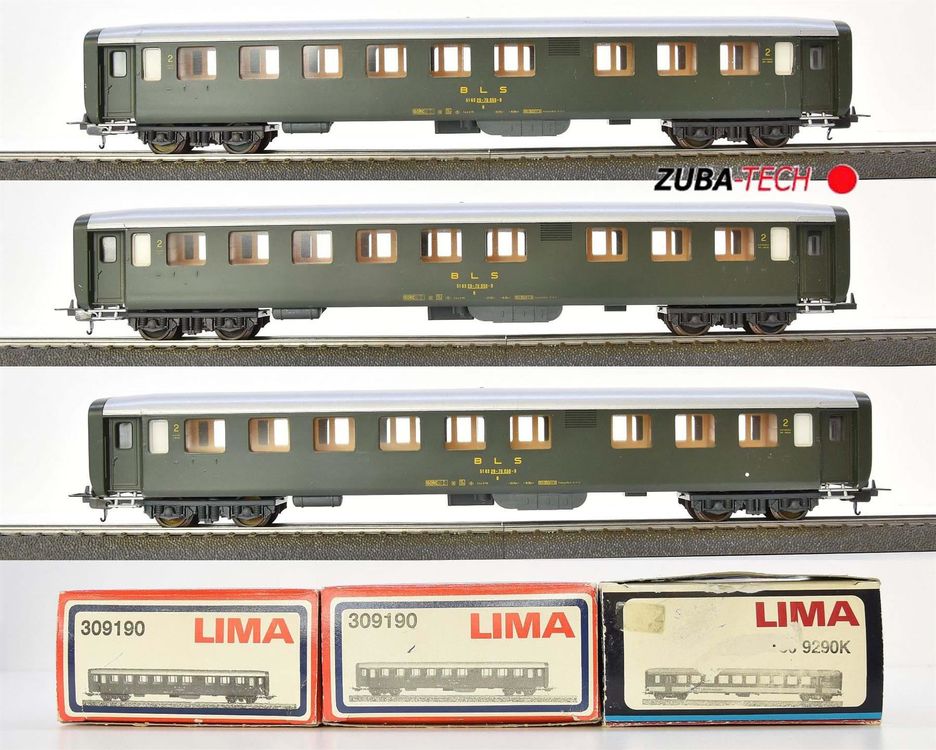 Lima 3x Personenwagen BLS H0 GS mit OVP (Gebraucht) in St. Gallen für CHF 16.5 – mit Lieferung ...