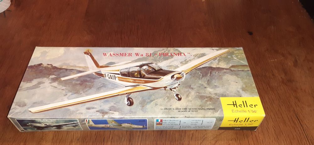 Wassmer Wa-81 Piranha 1:50 Heller (Gebraucht) in Fehraltorf für CHF 12 – nur Abholung auf ...