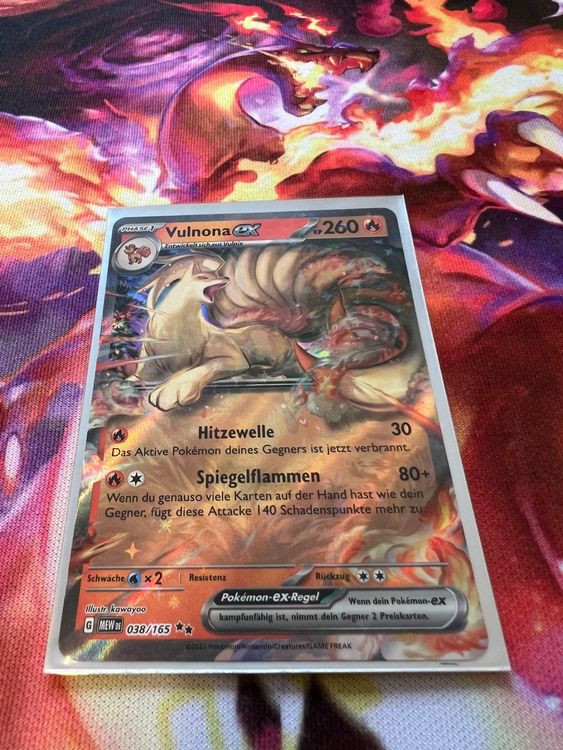 Vulnona ex (MEW 038) / Pokemon 151 (Neu (gemäss Beschreibung)) in Bülach für CHF 3.9 – mit ...