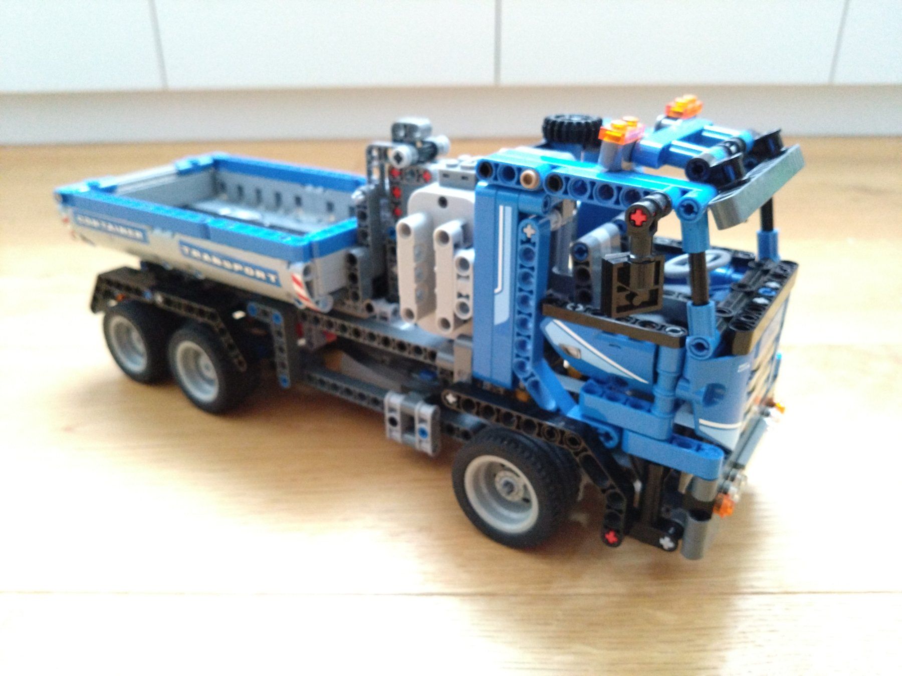 Lego Technic 8052 Container-Truck mit OVP / zerlegt+sortiert (Gebraucht ...