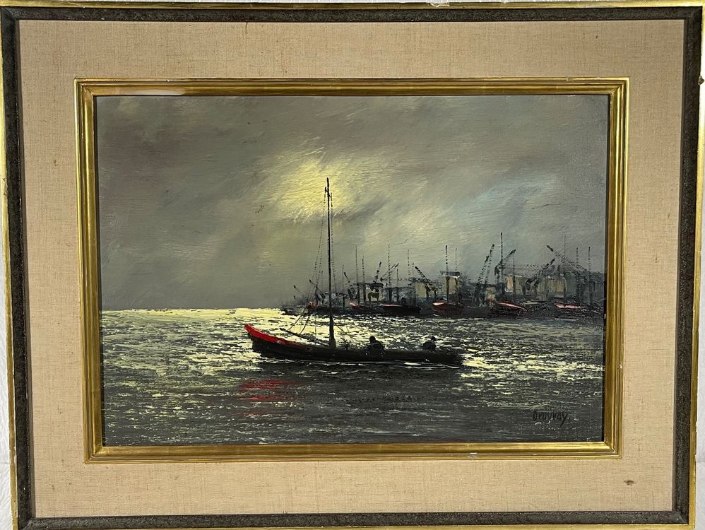 Meerküste Gemälde unleserlich Signiert (Gebraucht) in Root für CHF 60 – mit Lieferung auf ...