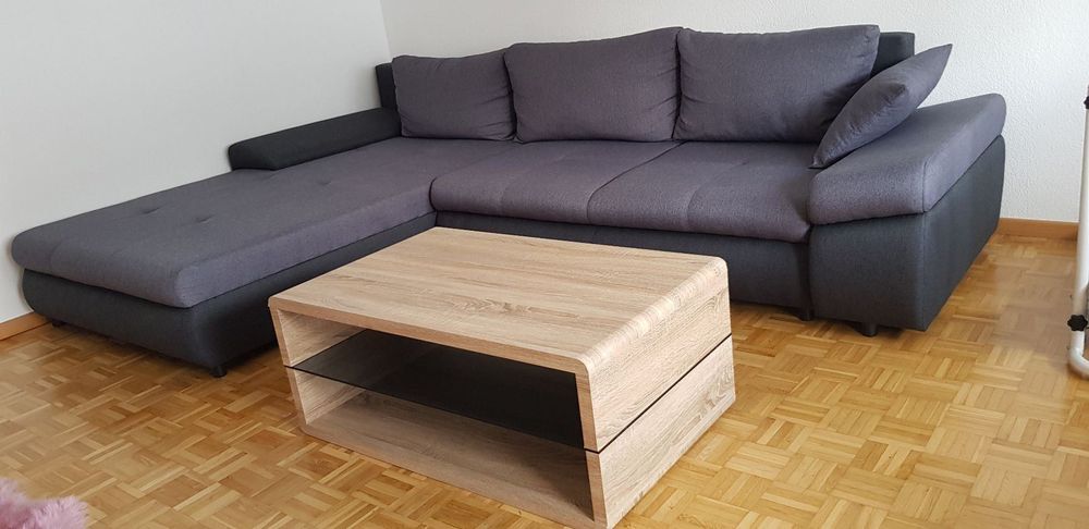Ecksofa inkl. Couchtisch | Kaufen auf Ricardo