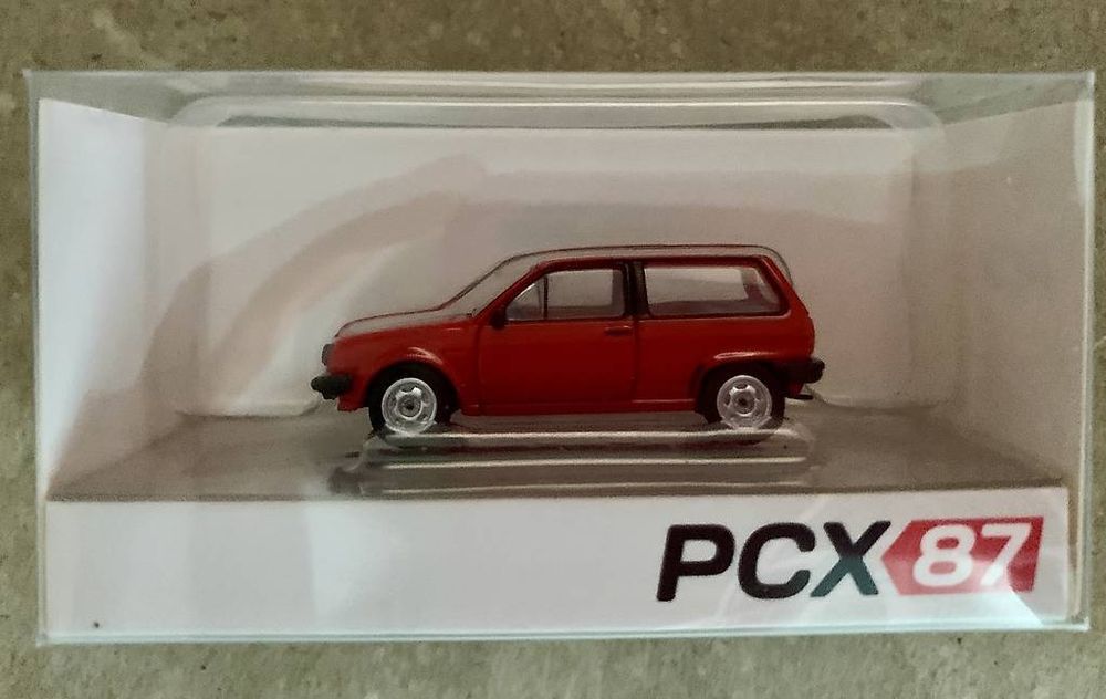 VW Polo 2 rot Steilheck 1:87 von PCX87 (Gebraucht) in Bonstetten für ...