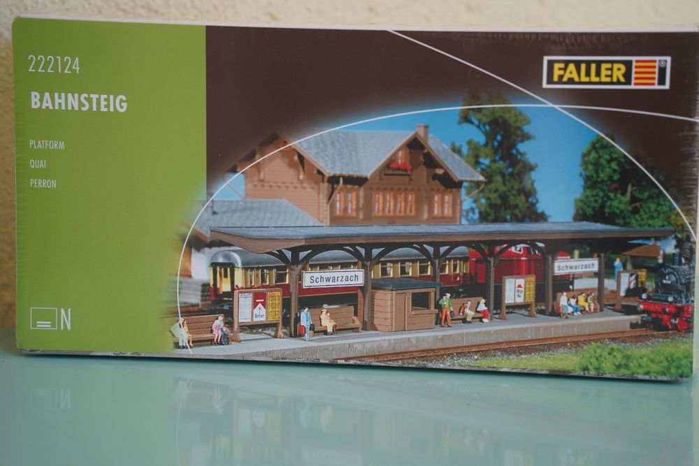 Bausatz Bahnsteig Spur n, Faller 222124 in OVP | Kaufen auf Ricardo