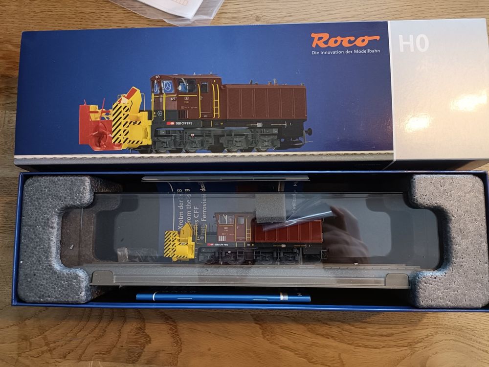 Roco 72800 SBB X rotm 96 Beilhack Schneeschleuder | Kaufen auf Ricardo