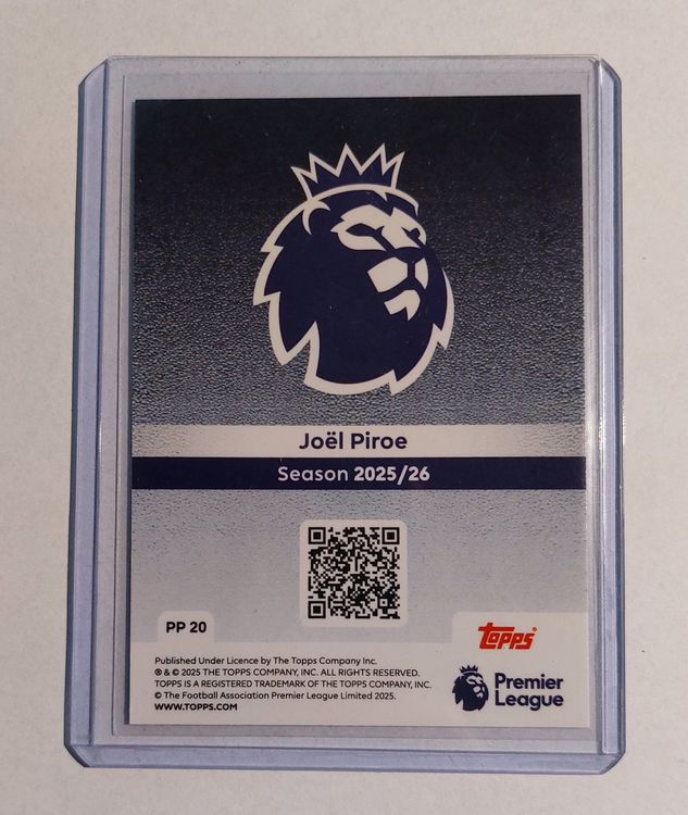 Topps Premier Pull 2026 Ultra Leeds United Joel Piroe RC!! (Gebraucht ...