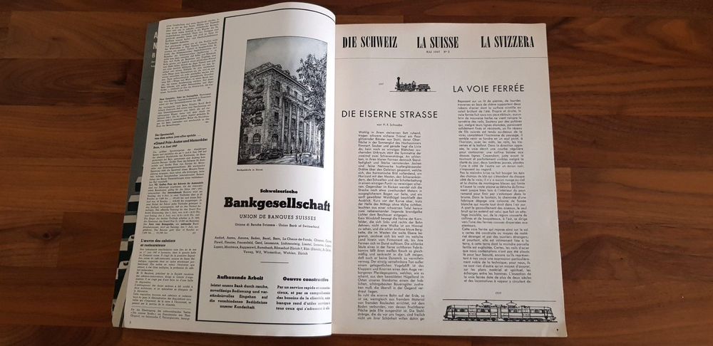 100 Jahre Schweizer Bahnen 1847-1947 (Gebraucht) in Birrwil für CHF 15 – mit Lieferung auf ...