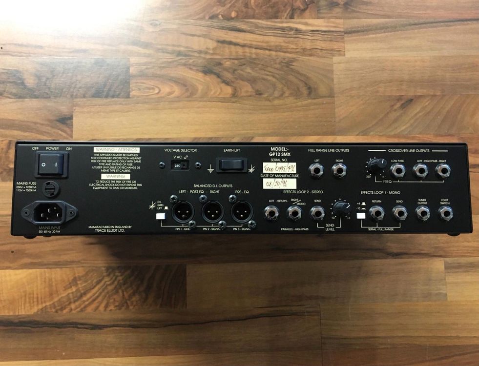 TRACE ELLIOT GP12SMX Bass Preamp | Kaufen auf Ricardo