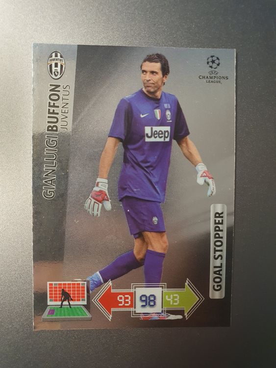 Gianluigi Buffon Goal Stopper Card 2012/13 Champions League (Neu ...