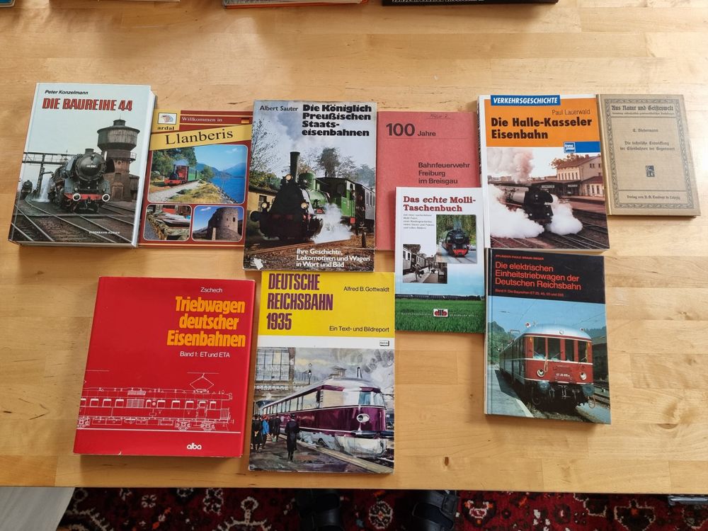 10 Bücher über die Deutsche Eisenbahn (Gebraucht) in Birrwil für CHF 10 ...