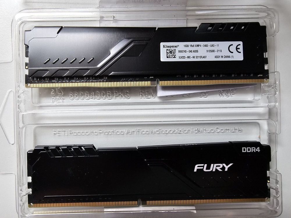 RAM DDR4 32gb - Kingston Fury (2x16 GB) | Kaufen auf Ricardo