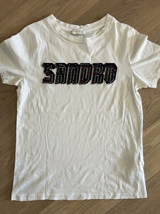 Sandro t-shirt avec inscription (D'occasion) à Lully VD pour CHF 12 ...