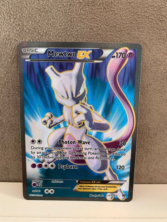Pokemon Mewtwo EX Holo Rare BREAKthrough ENG 157/162 (Gebraucht) in ...