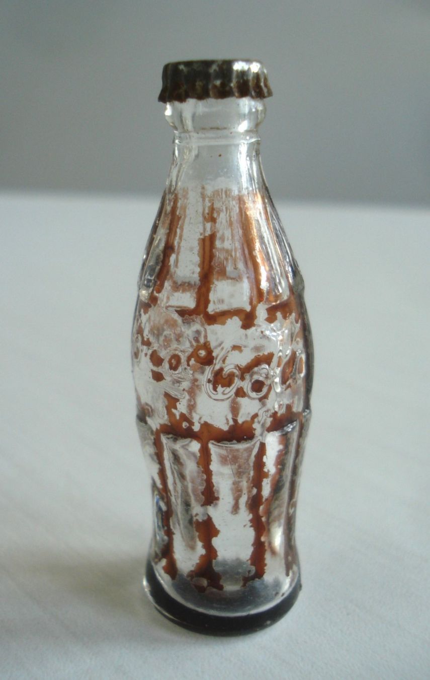 Alte Coca-Cola Miniaturflaschen aus Glas 6,5 cm (Gebraucht) in Urdorf ...