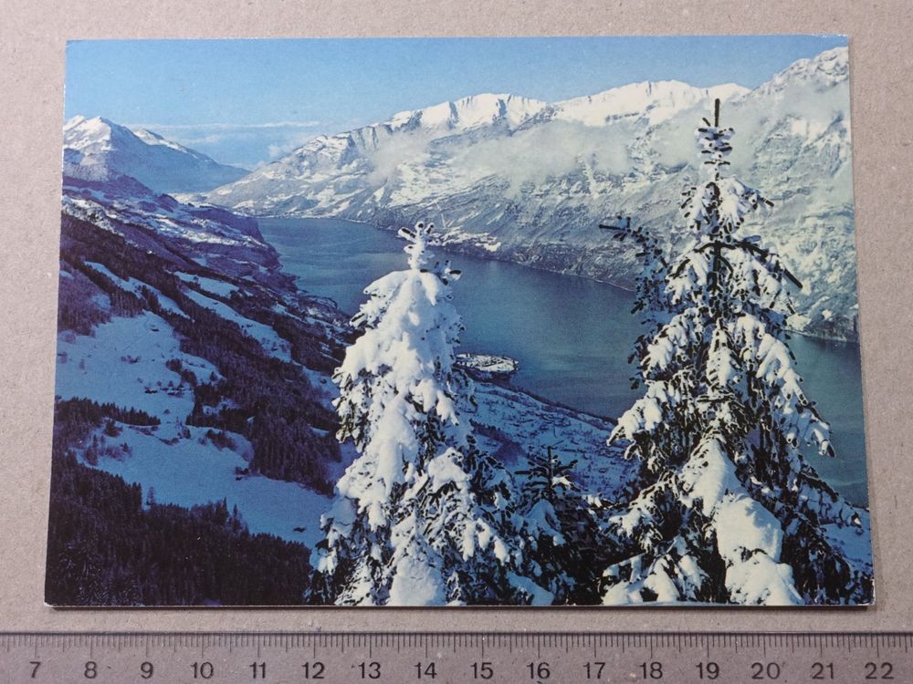 Flumserberge, Walensee, Flums, Winter, Schnee, 1980 | Kaufen auf Ricardo