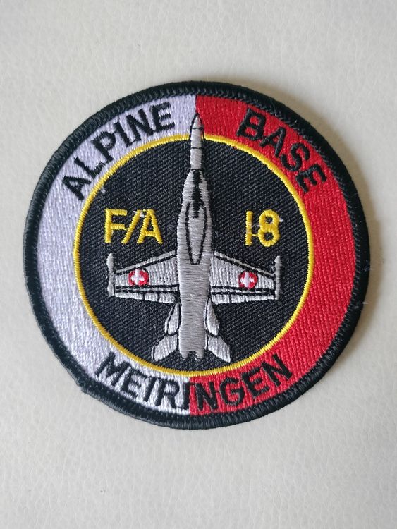 Armee Militär F/A 18 Badge Aufnäher (Neu (gemäss Beschreibung)) in ...