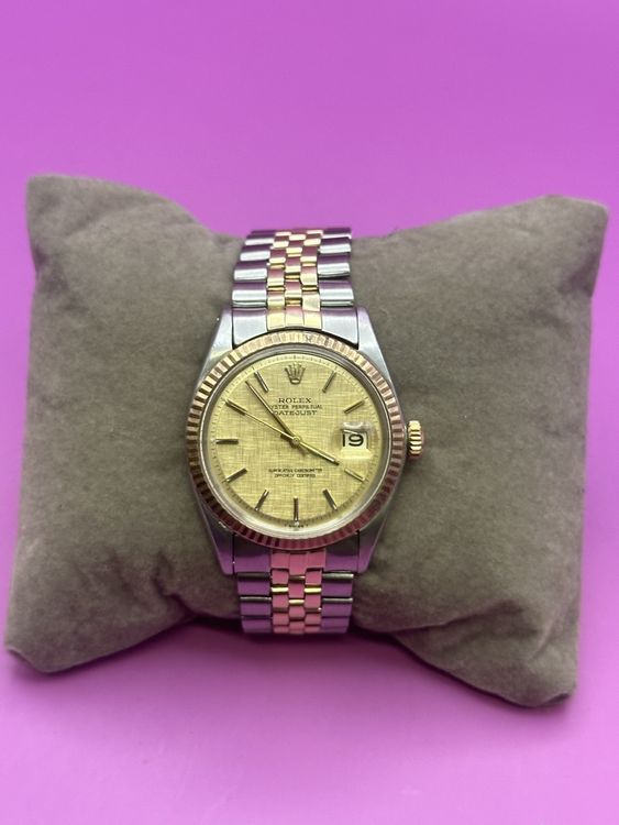 ROLEX DATEJUST BICOLOR CHRONOMETER LÄUFT (Gebraucht) in für CHF 3830 ...