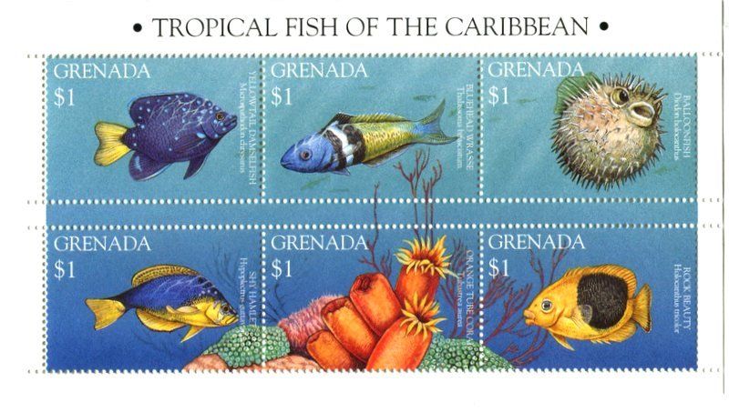 Block "Fische". Grenada (Neu und originalverpackt) in Basel für CHF 4 – mit Lieferung auf ...