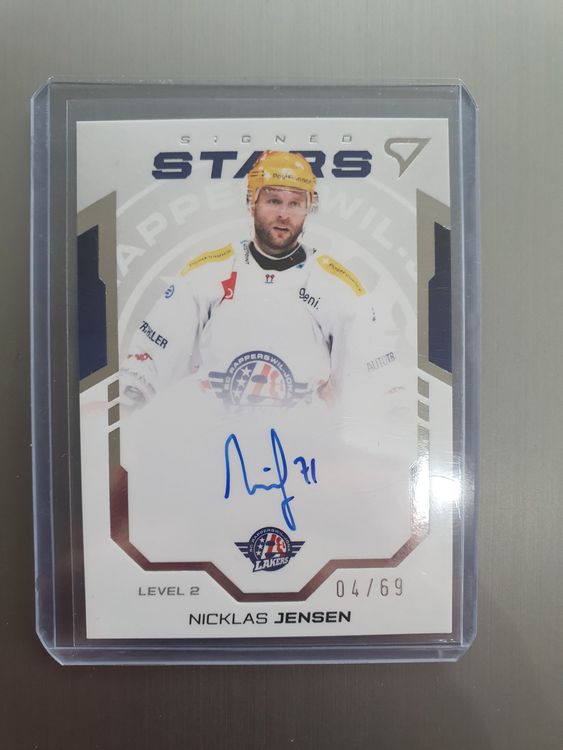 Sportzoo Serie 2 Signed Star 04/69 Nicklas Jensen Rapperswil (Neu (gemäss Beschreibung)) in ...