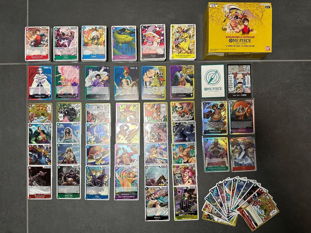 One Piece OP04 TCG EN Kartensammlung | Kaufen auf Ricardo