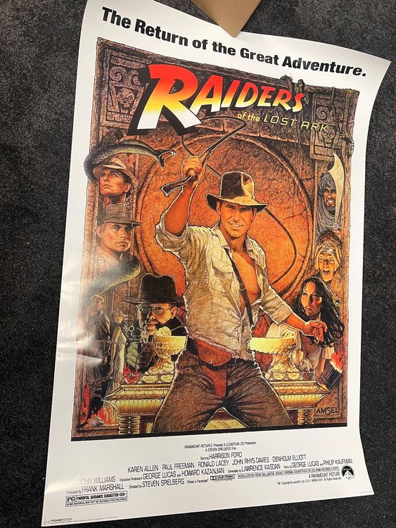 Poster INDIANA JONES | Kaufen auf Ricardo