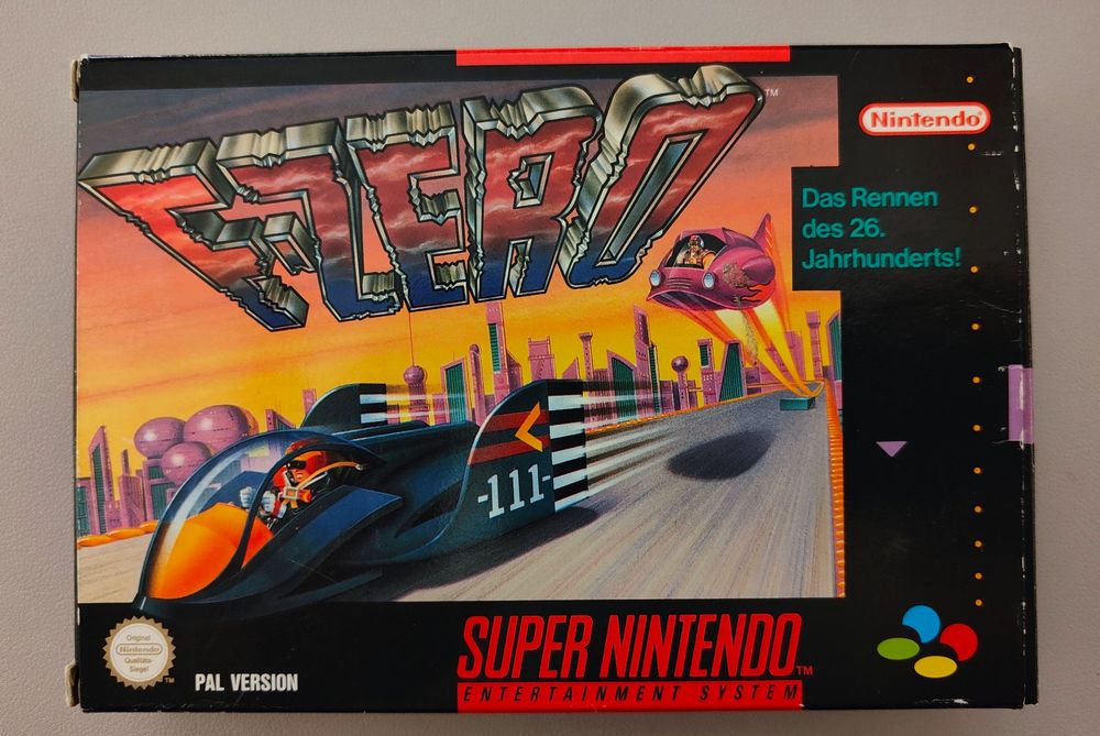 F-ZERO SNES Super Nintendo OVP - TOP Zustand | Kaufen auf Ricardo