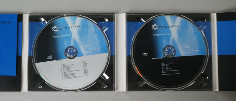 Xavier Naidoo, Telegramm für X, CD und Bonus-DVD (Gebraucht) in Watt ...