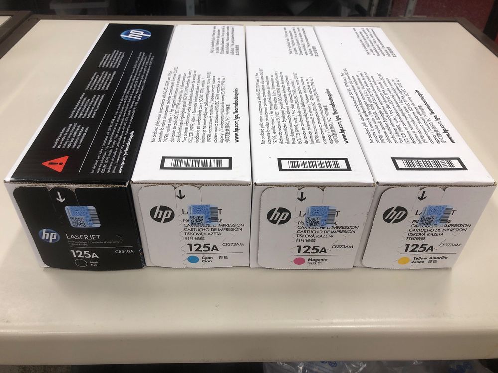 HP Original Toner 125A Set (Neu und originalverpackt) in Saas-Grund für ...