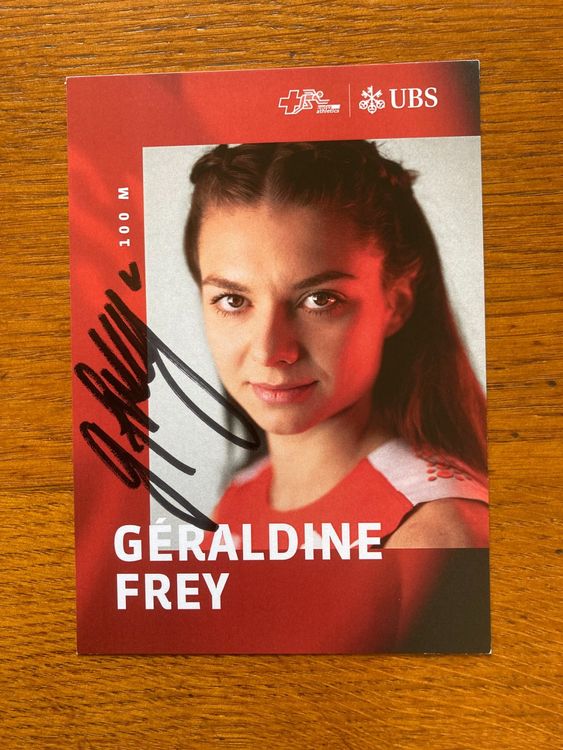 Géraldine Frey / orig. AK (Neu (gemäss Beschreibung)) in Lovens für CHF 5 – mit Lieferung auf ...